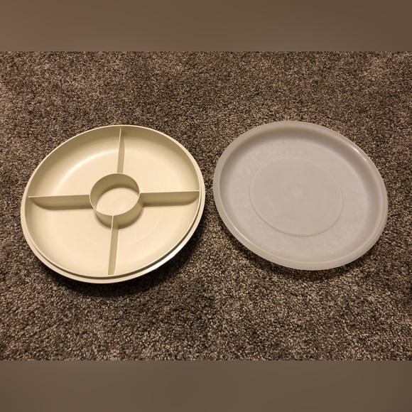 Tupperware | Dining | Vintage Tupperware 786 Divided Veggie Relish Dip ...